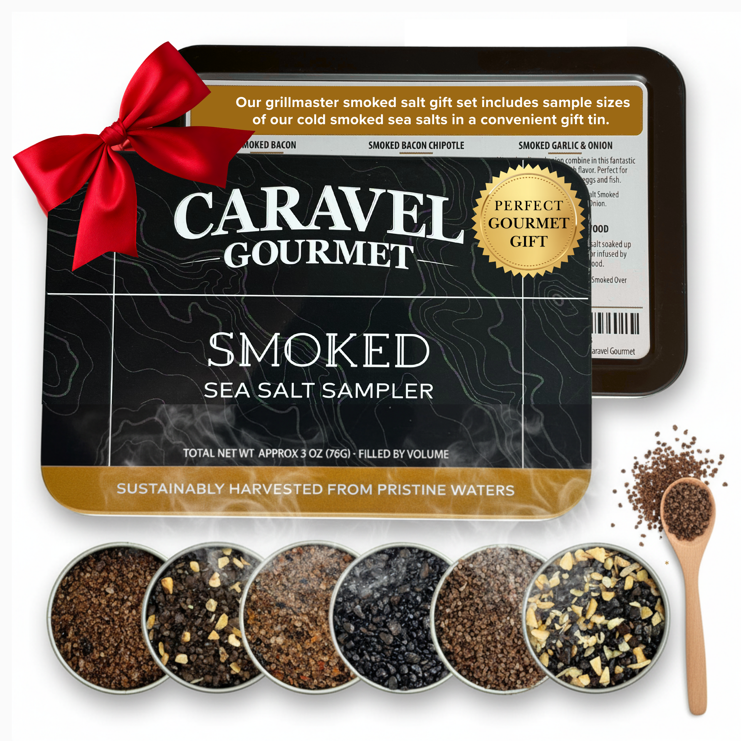 Gourmet Smoked Sea Salt Sampler – The Table Gourmet