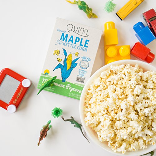 Quinn Reinvented Popcorn Variety Pack - white cheddar, vermont maple ...
