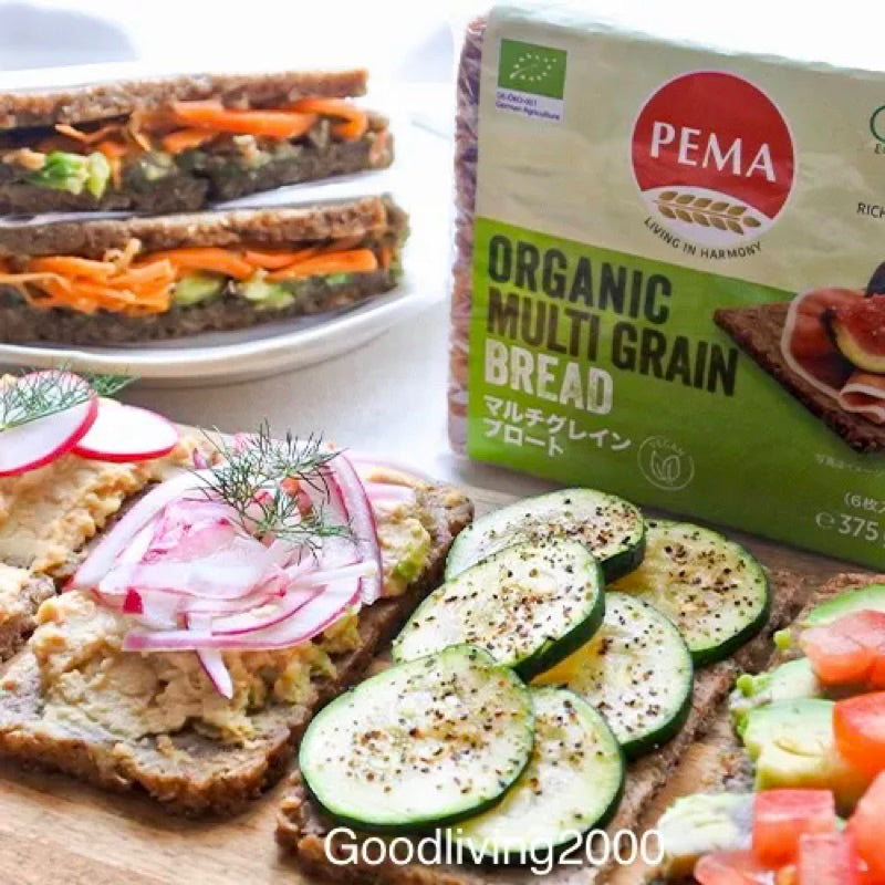 PEMA Organic Multigrain Bread, German Bread, 375g - Pack of 12 – The ...