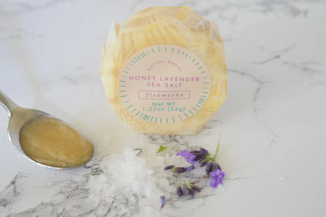 Honey Lavender Sea Salt Butter 4 Pack – The Table Gourmet