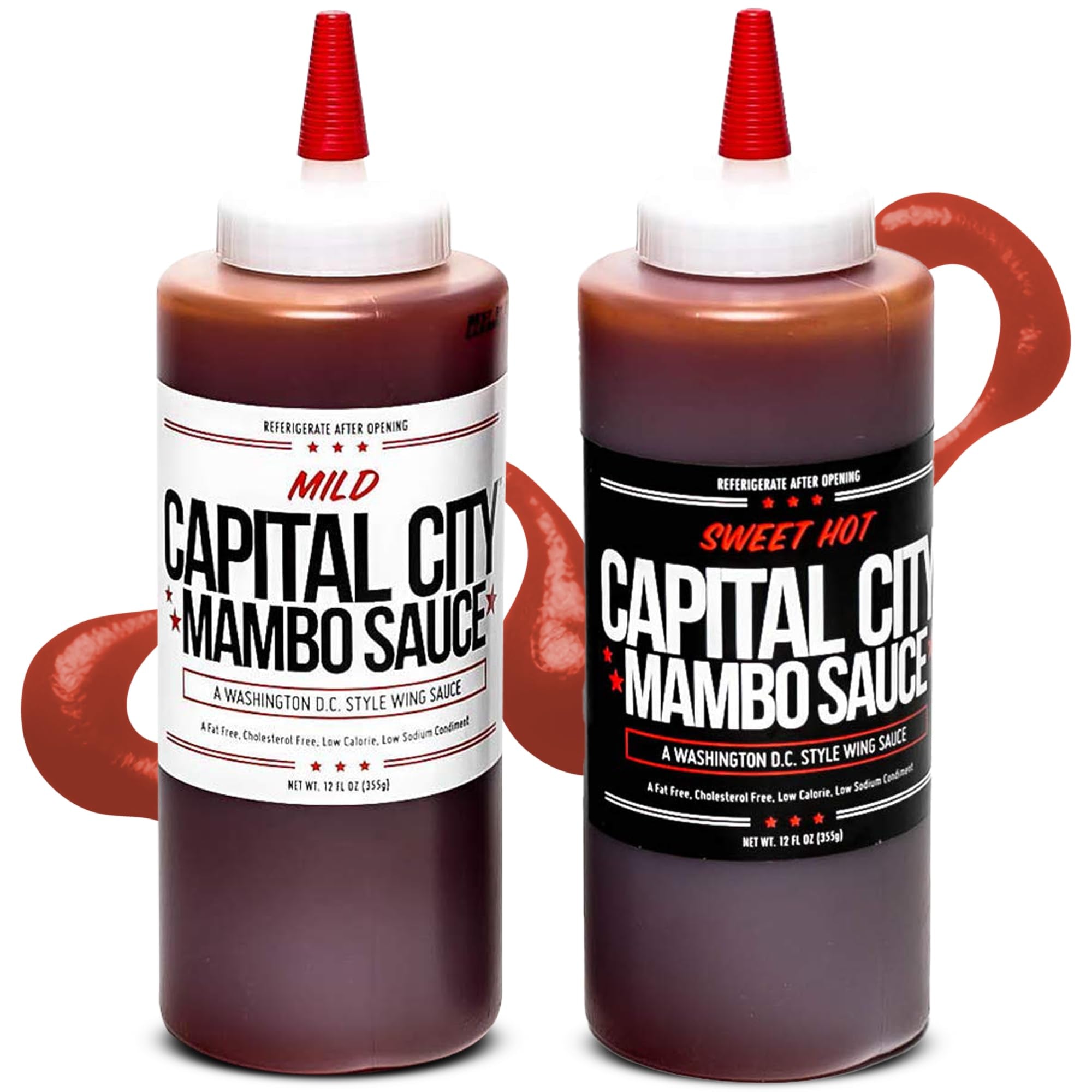 Capital City Mambo Sauce - Variety 2 Pack - Sweet Hot & Mild – The ...