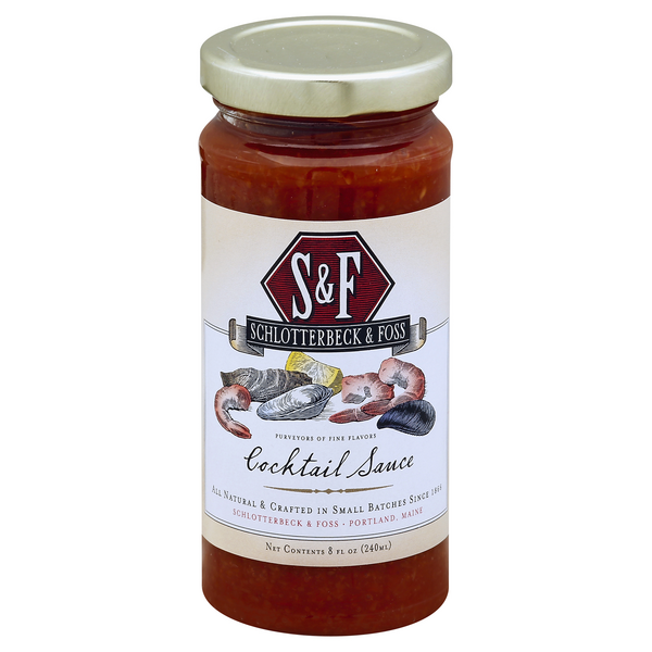 SCHLOTTERBECK & FOSS Cocktail Sauce - 8 oz – The Table Gourmet