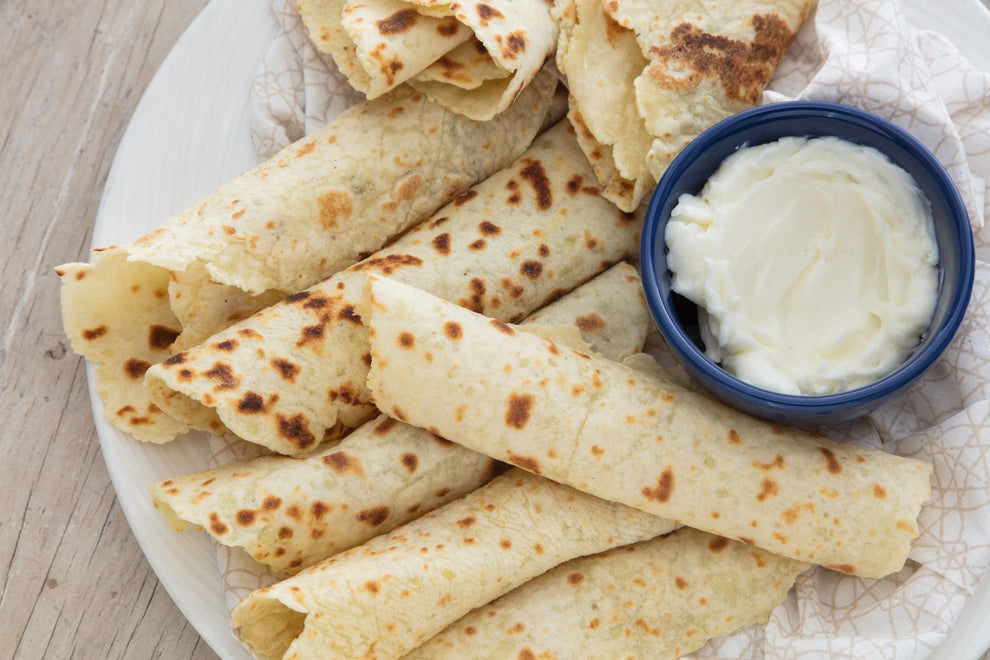 Gluten Free Scandinavian Lefse (Flatbread) - 12 of 10" each – The Table ...