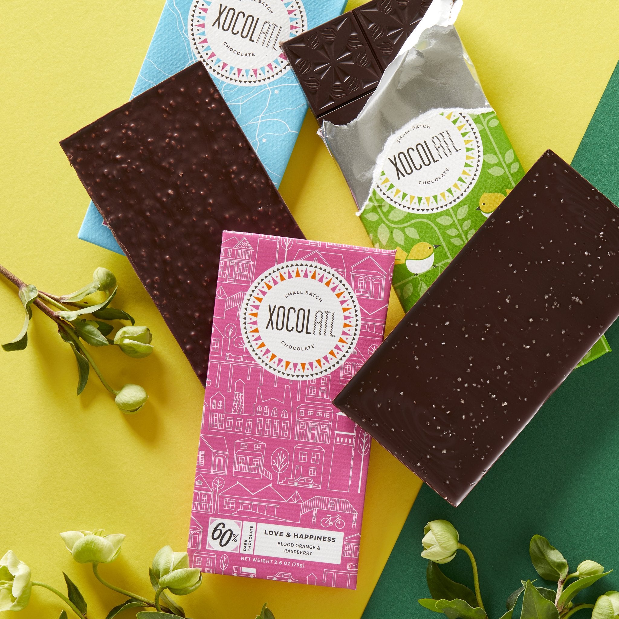 The Springtime Quintet - Variety 5 Chocolate Bars – The Table Gourmet