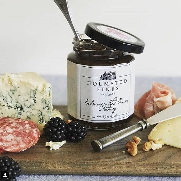 Balsamic Red Onion Chutney (12 oz jars) - Holmstead Fines – The Table ...