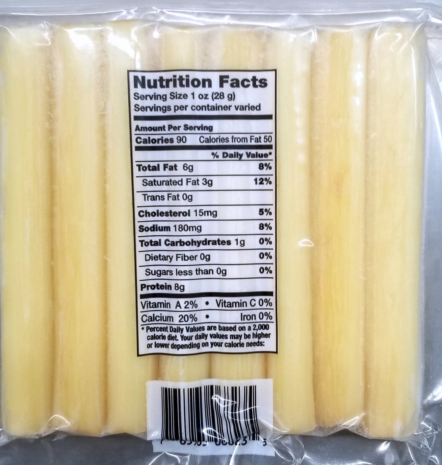 Smoked String Cheese, Smoked 8 oz Package – The Table Gourmet